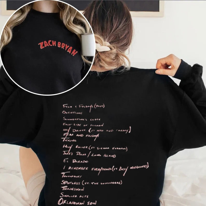 Zach Bryan New Album T-Shirt, Zach Bryan Country Music Shirt, Zach ...