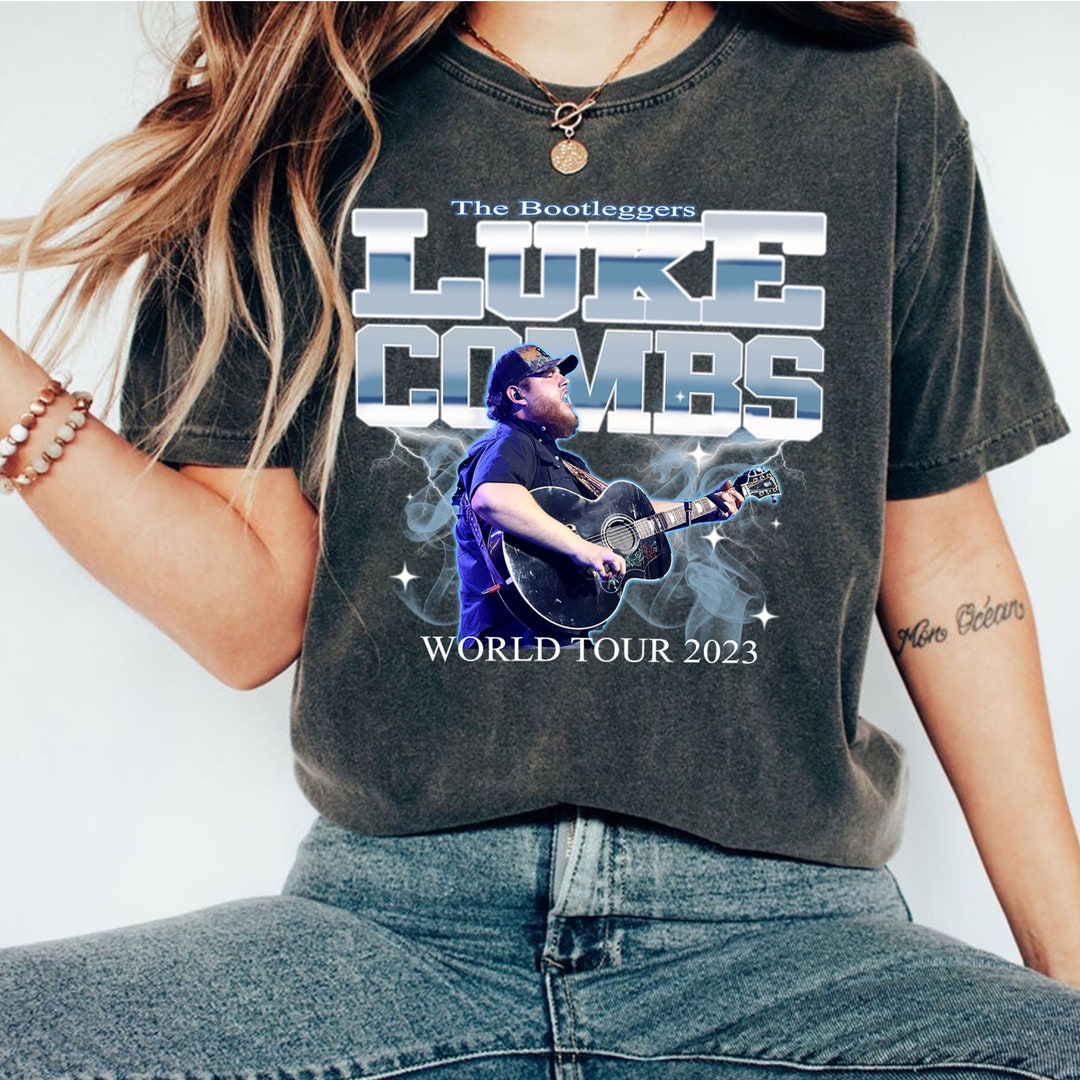 Luke Combs World Tour 2023 T Shirt Sweatshirt Hoodie Luke Etsy Uk