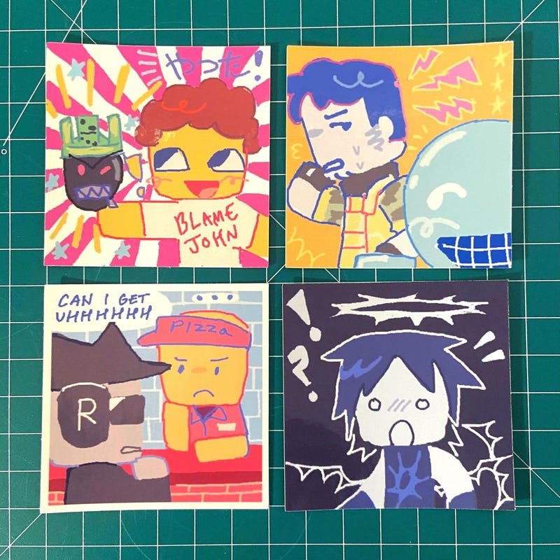 Forsaken Stickers - Etsy