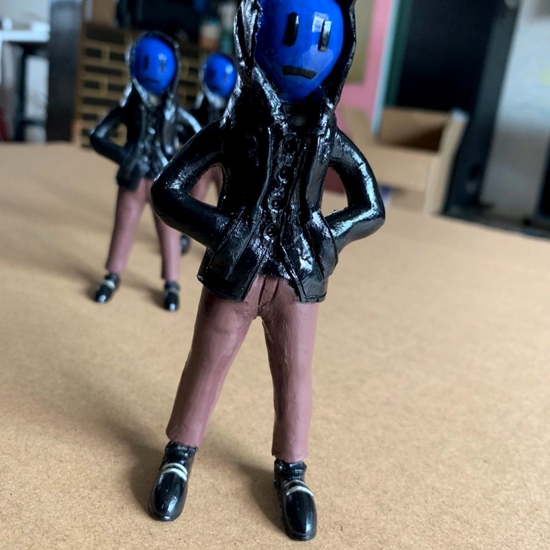 The Backrooms the Partypoopers Figure Backrooms Party Pooper Figurines ...