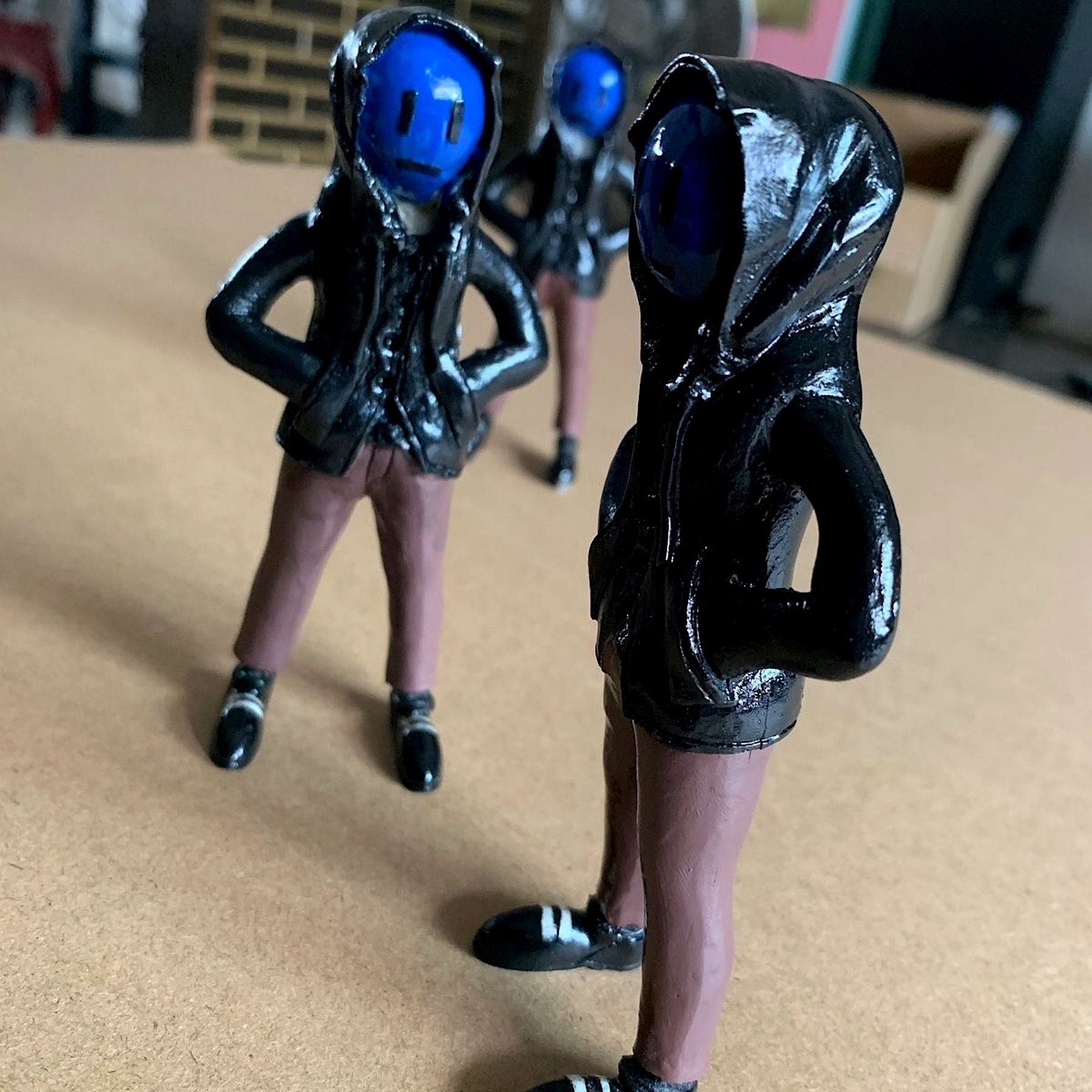 The Backrooms the Partypoopers Figure Backrooms Party Pooper Figurines ...