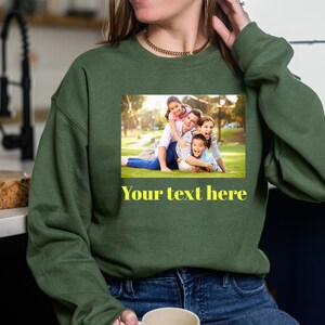 Custom Photo Hoodie, Custom Photo Sweatshirts, Custom Picture Hoodies ...