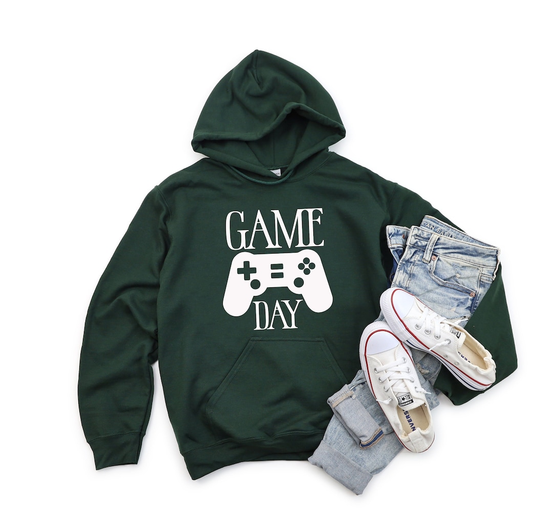 Video Game Day Hoodie, Gaming Sweatshirt, Gift for Game Lover, Fun ...