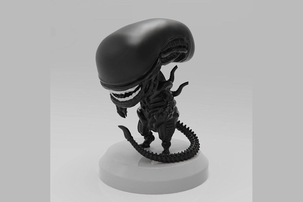 Alien Xenomorph STL File, 3D Digital Printing STL File - Etsy