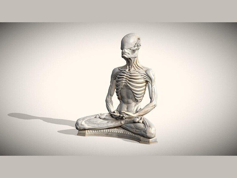Alien MEDITATION STL File, 3D Digital Printing STL File - Etsy Canada