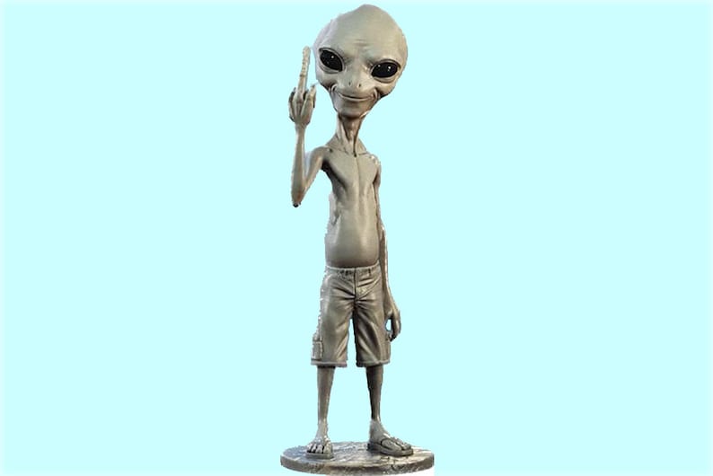Paul the Alien 3D Digital Printing STL File, Movie Character - Etsy Canada