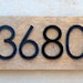 House Numbers, Address Numbers, Modern House Numbers, House Number ...