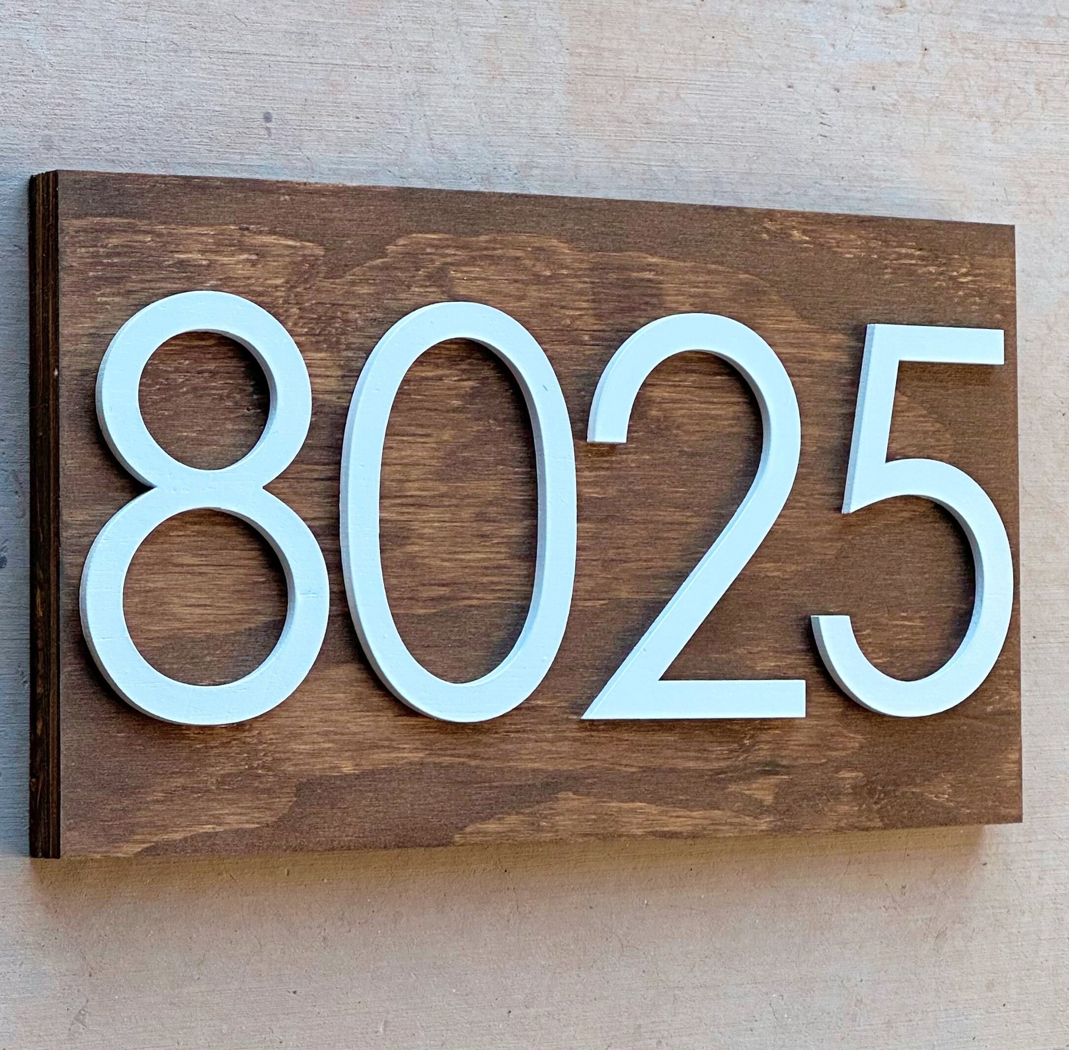 House Numbers Address Numbers Modern House Numbers House - Etsy
