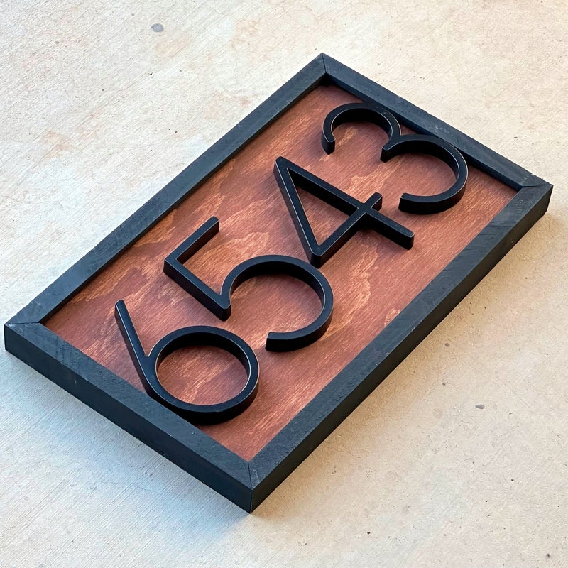 Cottage Numbers Outside - Etsy