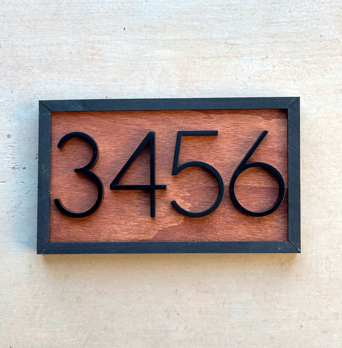 Address Numbers, House Number Sign, House Number Plaque, Horizontal ...