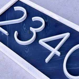 Address Plaque, Address Numbers, Address Sign, House Number Plaque ...