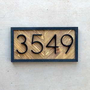 Address Plaque, Address Numbers, Address Sign, House Number Plaque ...