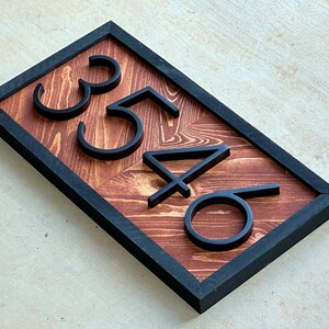 Address Plaque, Address Numbers, Address Sign, House Number Plaque ...