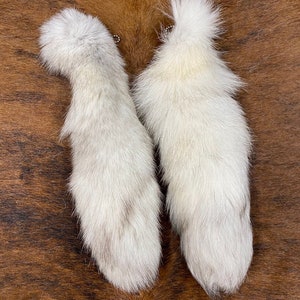 Blue Fox Tail - Etsy