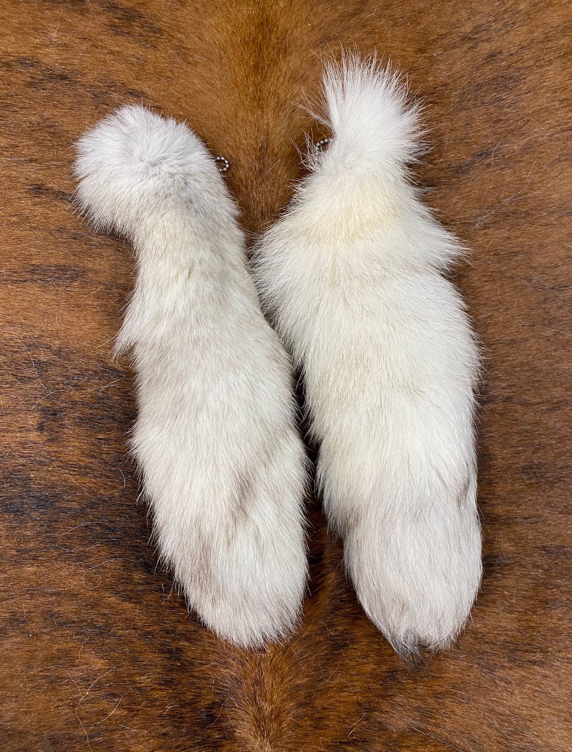 Blue Fox Tail - Etsy