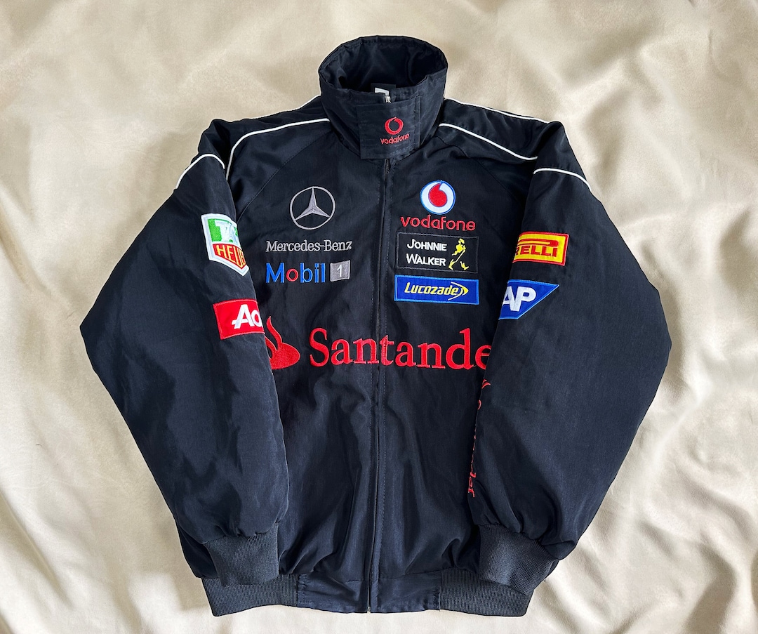 Vintage Mercedes Benz Racing Jacket F1 Bomber Jacket - Etsy