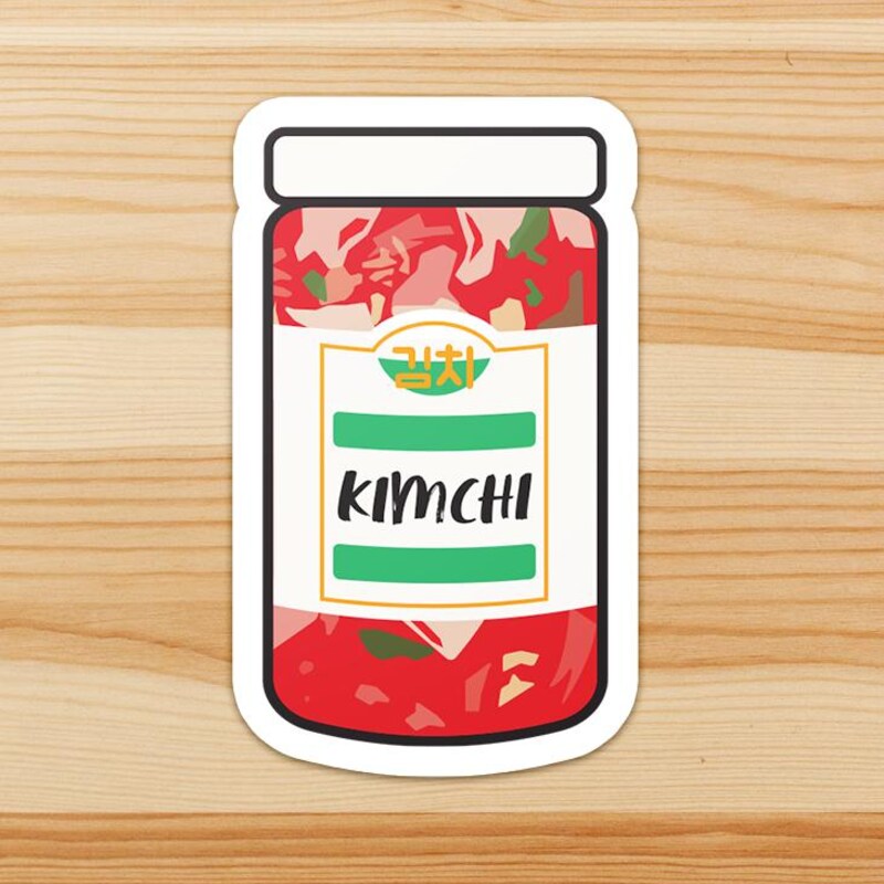 Kimchi Sticker - Etsy