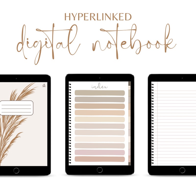 Digital Notebook - Etsy