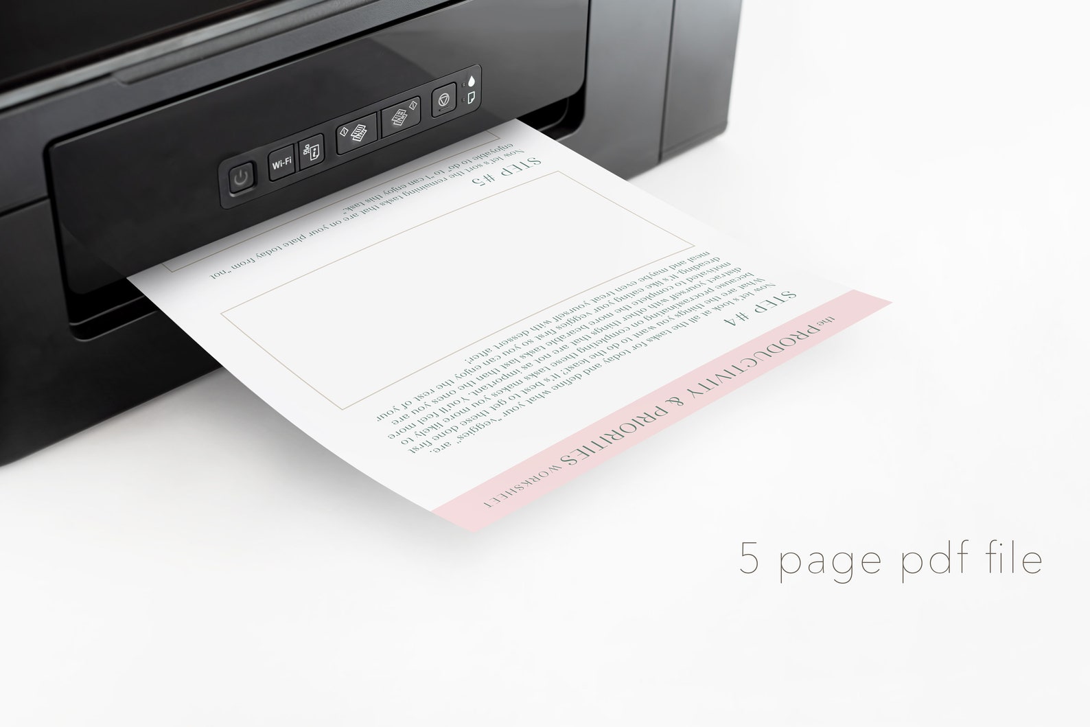 Printable Productivity & Task Prioritization Worksheet Time - Etsy