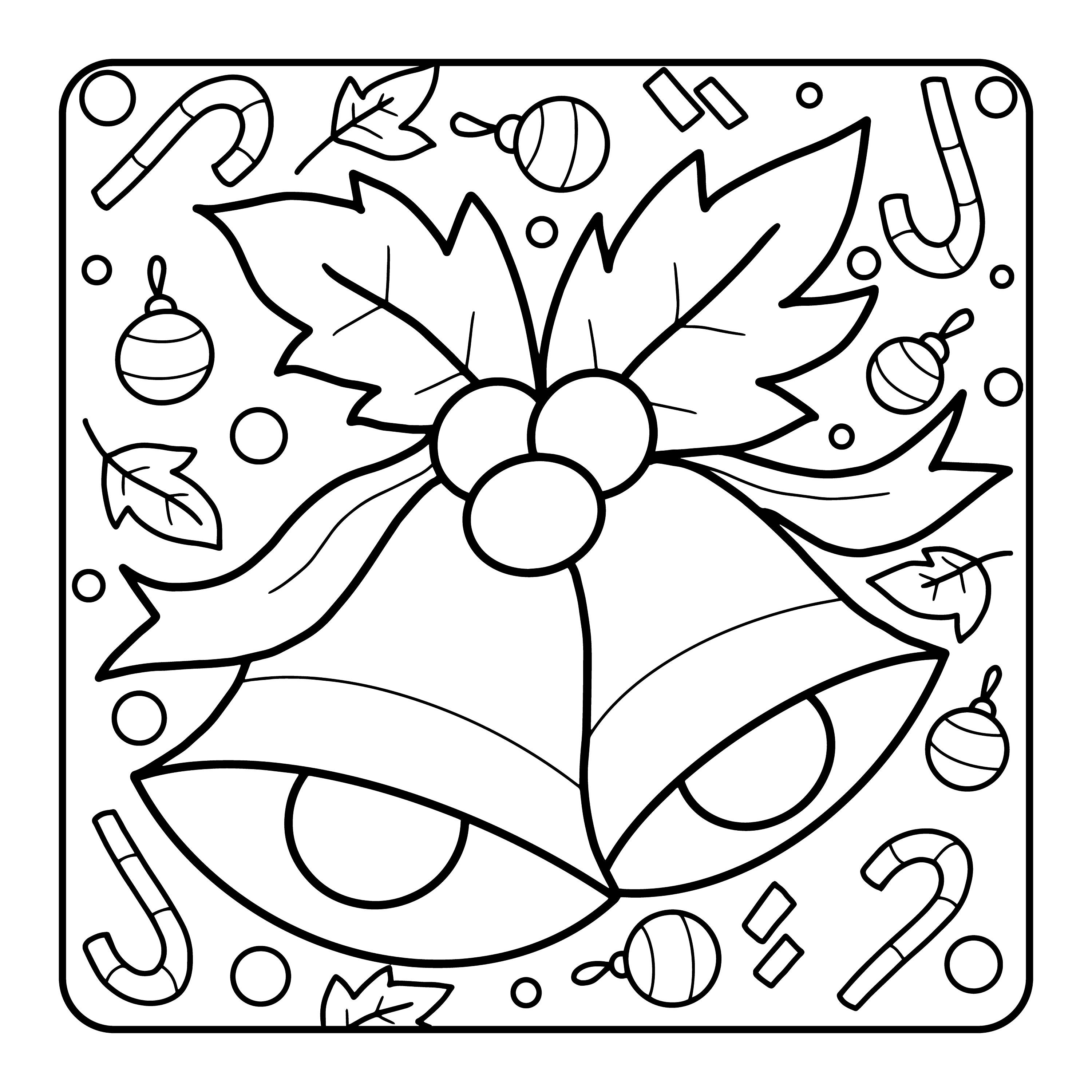 Christmas Coloring Book, Christmas Coloring Pages, Christmas Coloring ...
