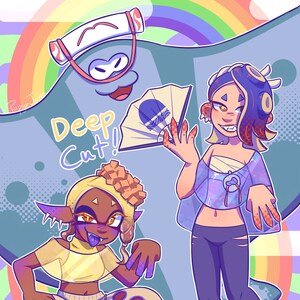 Splatoon Deep Cut 11 X 17 Poster Print - Etsy