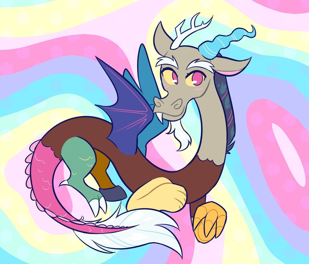 Discord My Little Pony 3 Acrylic Keychain - Etsy