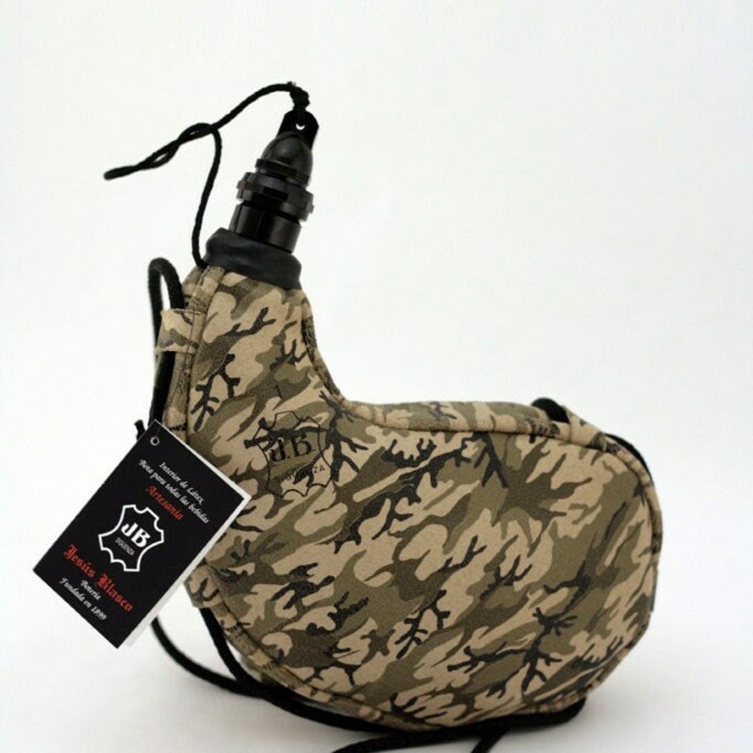 Bota Bag Todas Las Bebidas Curva Camuflaje - Etsy