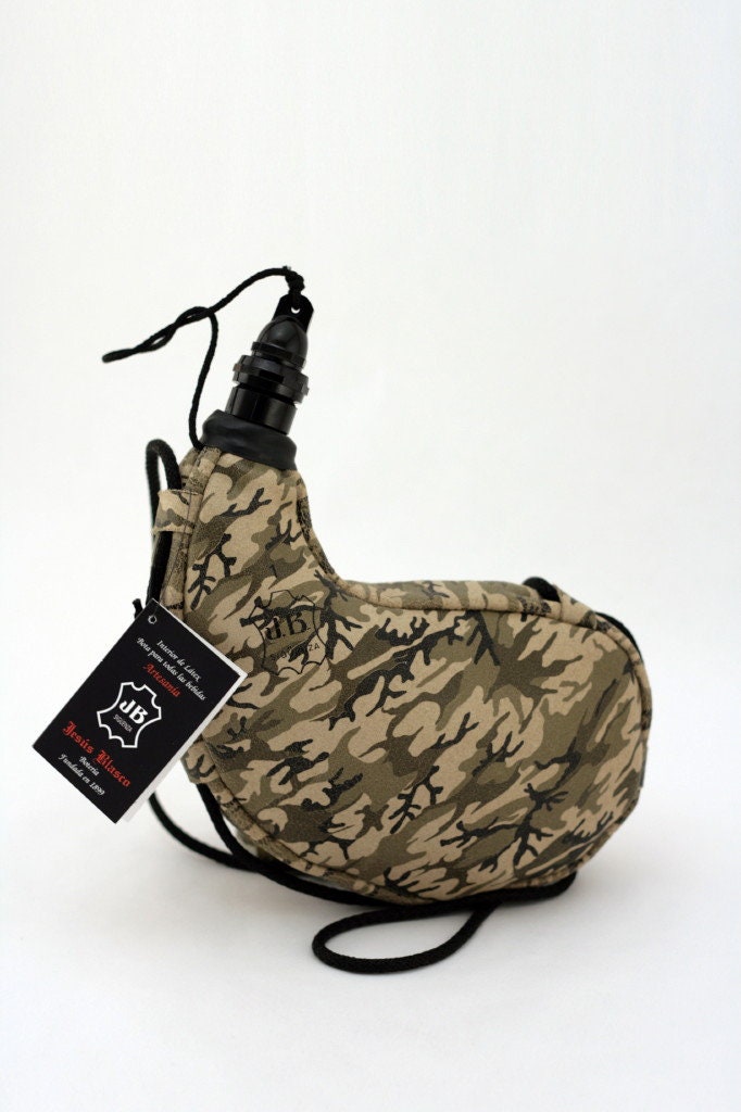 Bota Bag Todas Las Bebidas Curva Camuflaje - Etsy