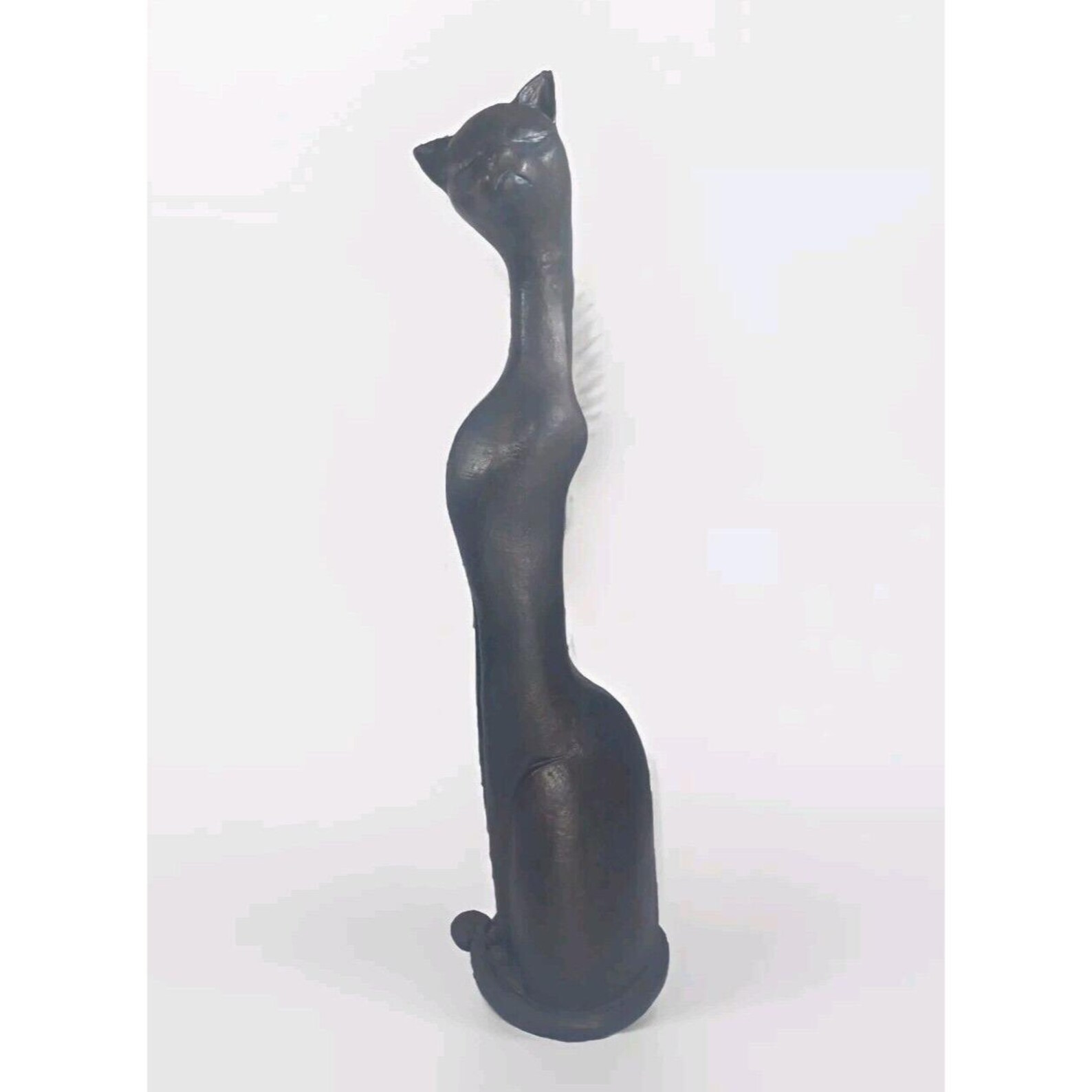 Jaru Large 30" Pottery Mid Century Vintage Siamese Cat Statue Sculpture ...