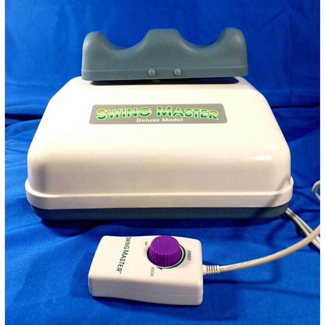US Jaclean Chi Swing Master Machine Deluxe Padded Variable Speed Remote ...