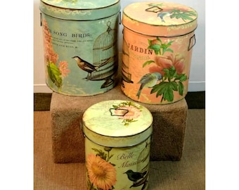 French Country Trash Can - Etsy