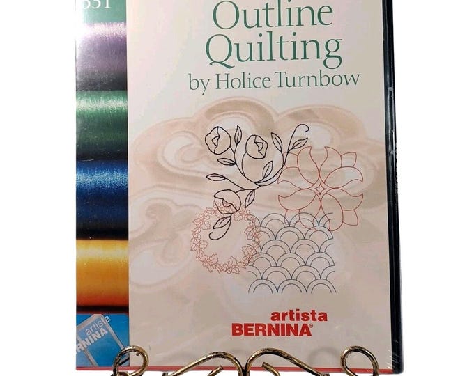 NIP 531 Studio Bernina Outline Quilting Holice Turnbow Crafter Software ...