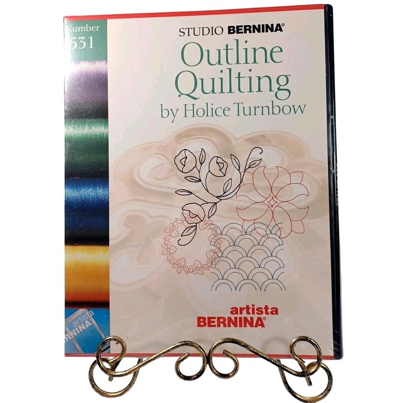 NIP 531 Studio Bernina Outline Quilting Holice Turnbow Crafter Software ...