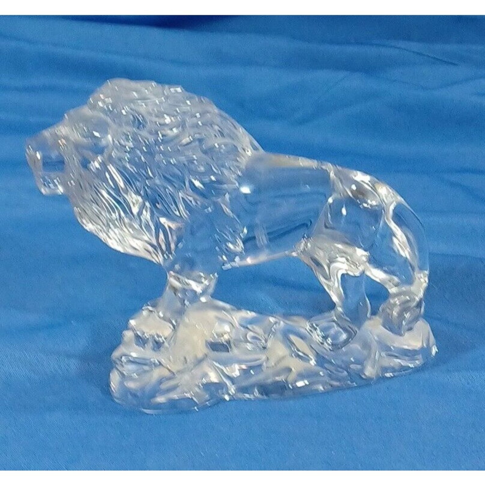 Lion Princess House 24% Lead Crystal Wonders of the Wild Germany Estate ...