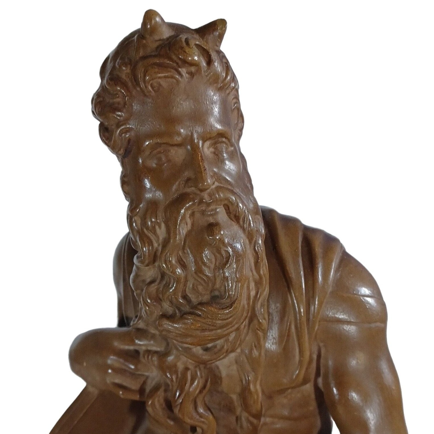 Rare 1957 20 28 Lb Alva Studios Horned Moses With Horns Holding 10 ...