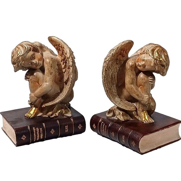 Angel Bookends - Etsy