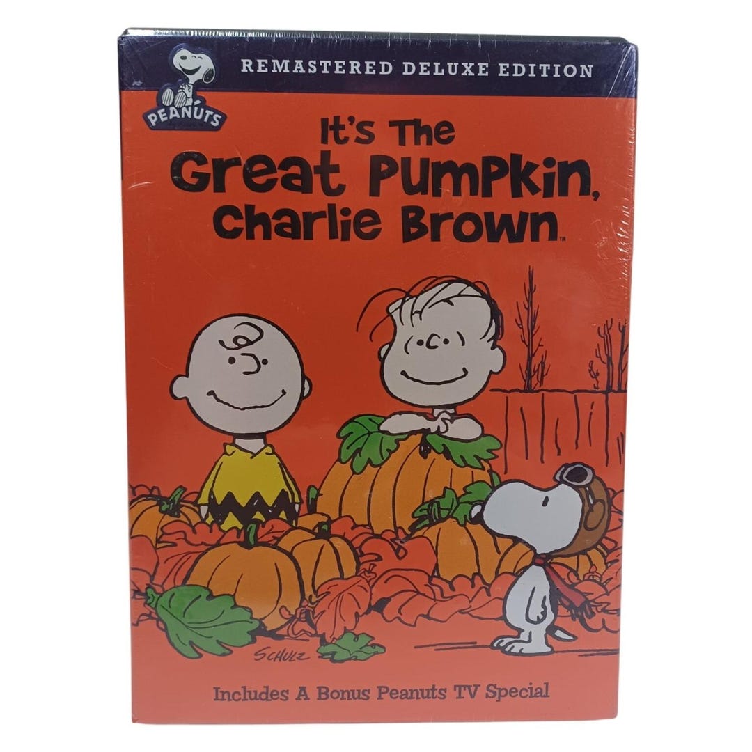 Its the Great Pumpkin Charlie Brown Remastered Deluxe Edition DVD New ...