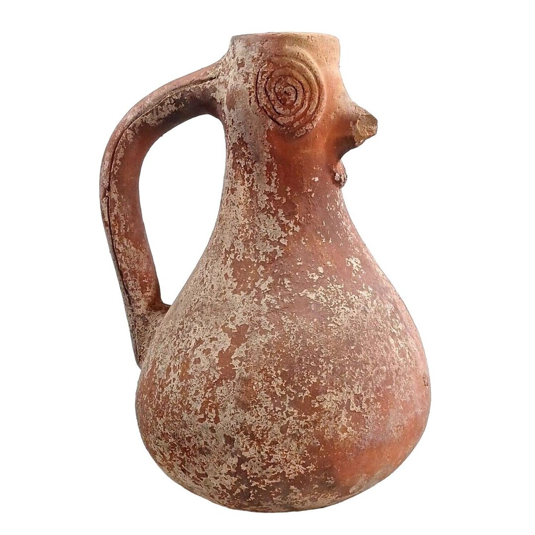 Pre-columbian Antique Inca Pottery Storage Vessel Urn Chancay Peru 1000 ...