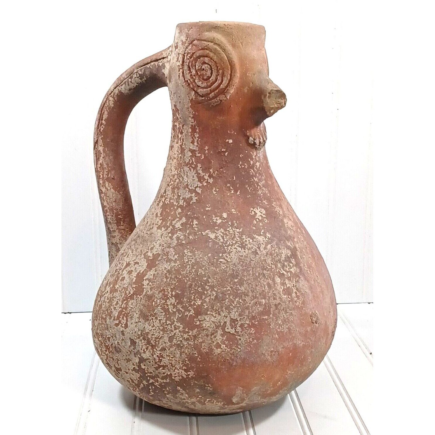 Pre-columbian Antique Inca Pottery Storage Vessel Urn Chancay Peru 1000 ...