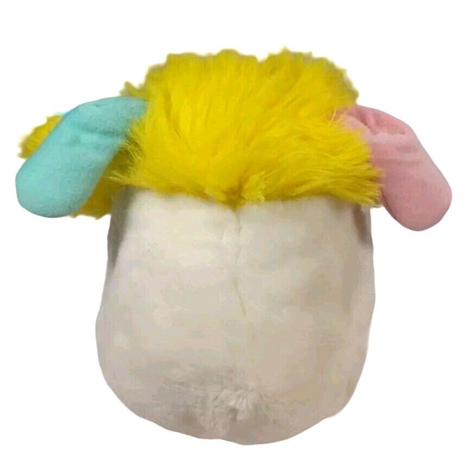 Vintage 1986 Popples Puffball Plush White Multi American Greetings ...