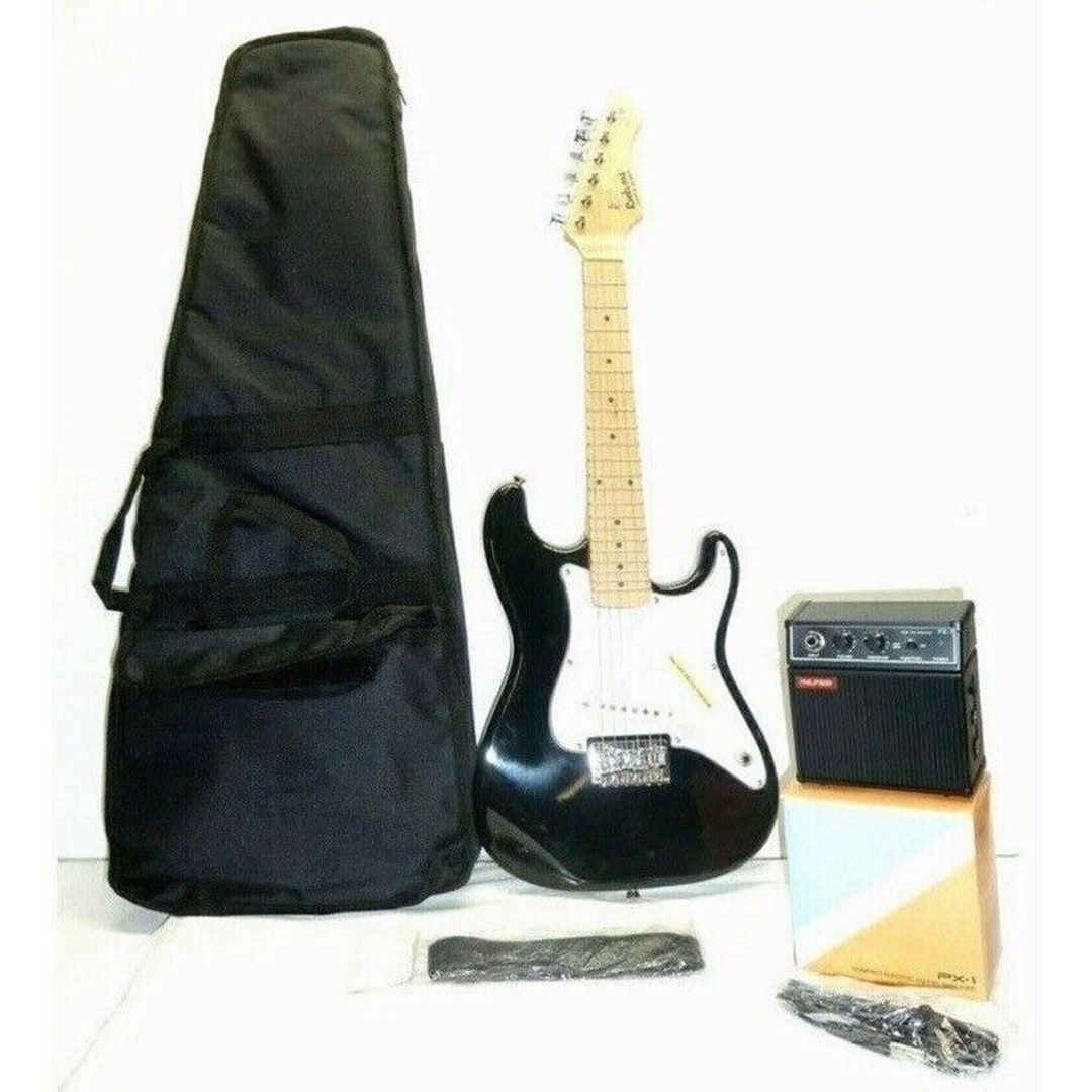 NEW! Hohner Rockwood 30" Electric Stratocaster Guitar LX 30 + Amp Gig ...