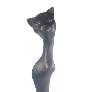Jaru Large 30" Pottery Mid Century Vintage Siamese Cat Statue Sculpture ...