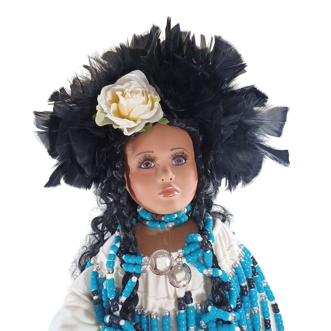 Rustie Dolls 32" Little Doe Native American Indian Princess Limited ...