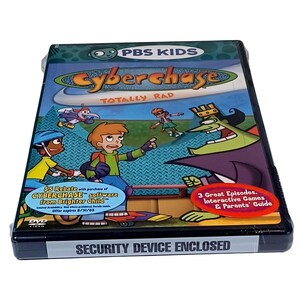 Rare! PBS Kids New Sealed Cyberchase Totally Rad 87757 Vintage 2005 DVD ...