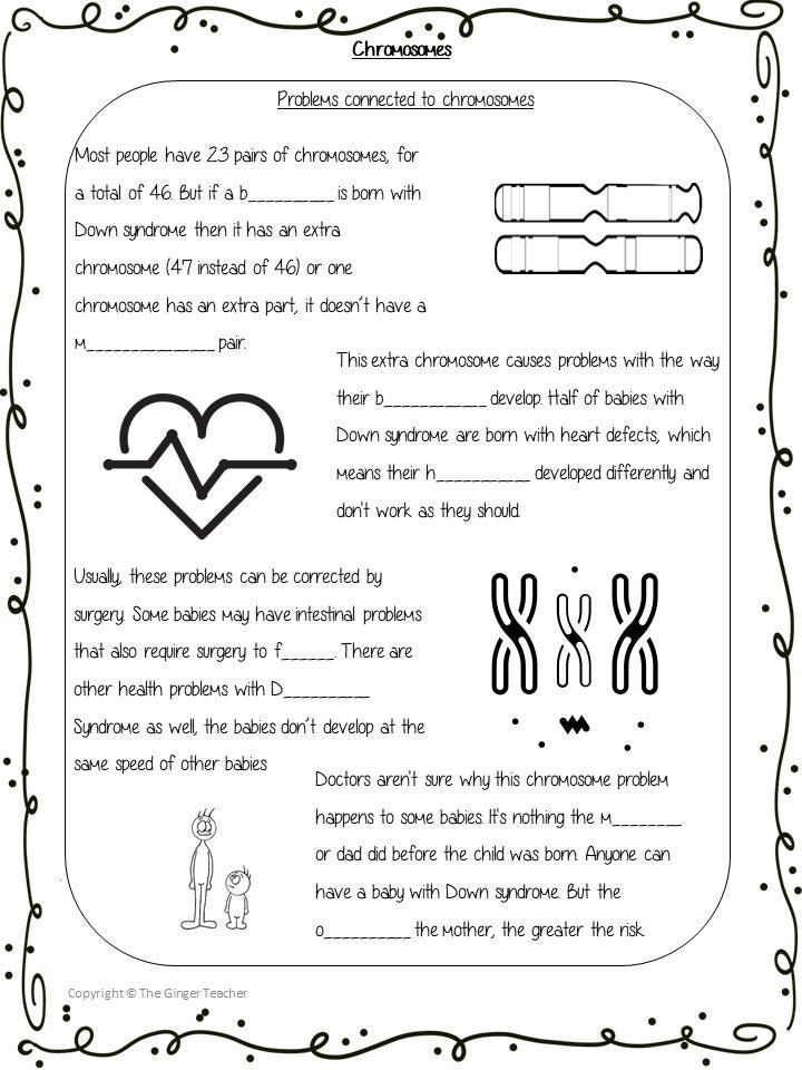 Chromosomes Lesson Teaching Resources - Etsy