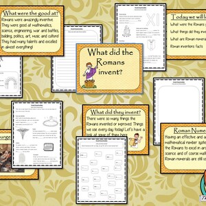 Romans Inventions Lesson Teaching Resources - Etsy