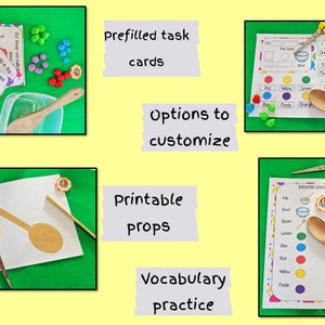 Following Instructions Activity Cards - Teaching Resources - Etsy