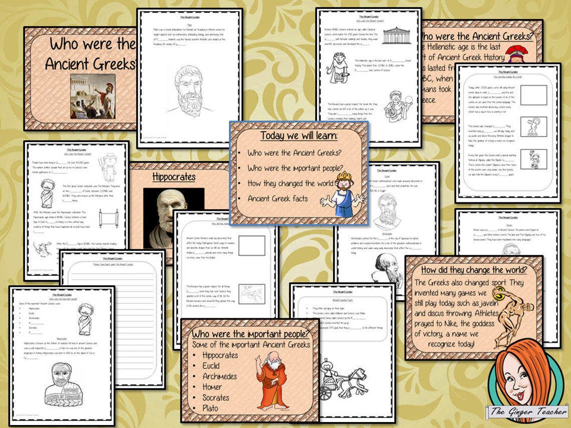 Ancient Greeks Complete History Lesson Teaching Resources - Etsy
