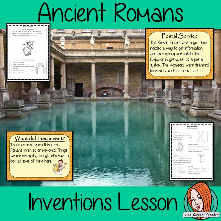 Romans Inventions Lesson Teaching Resources - Etsy