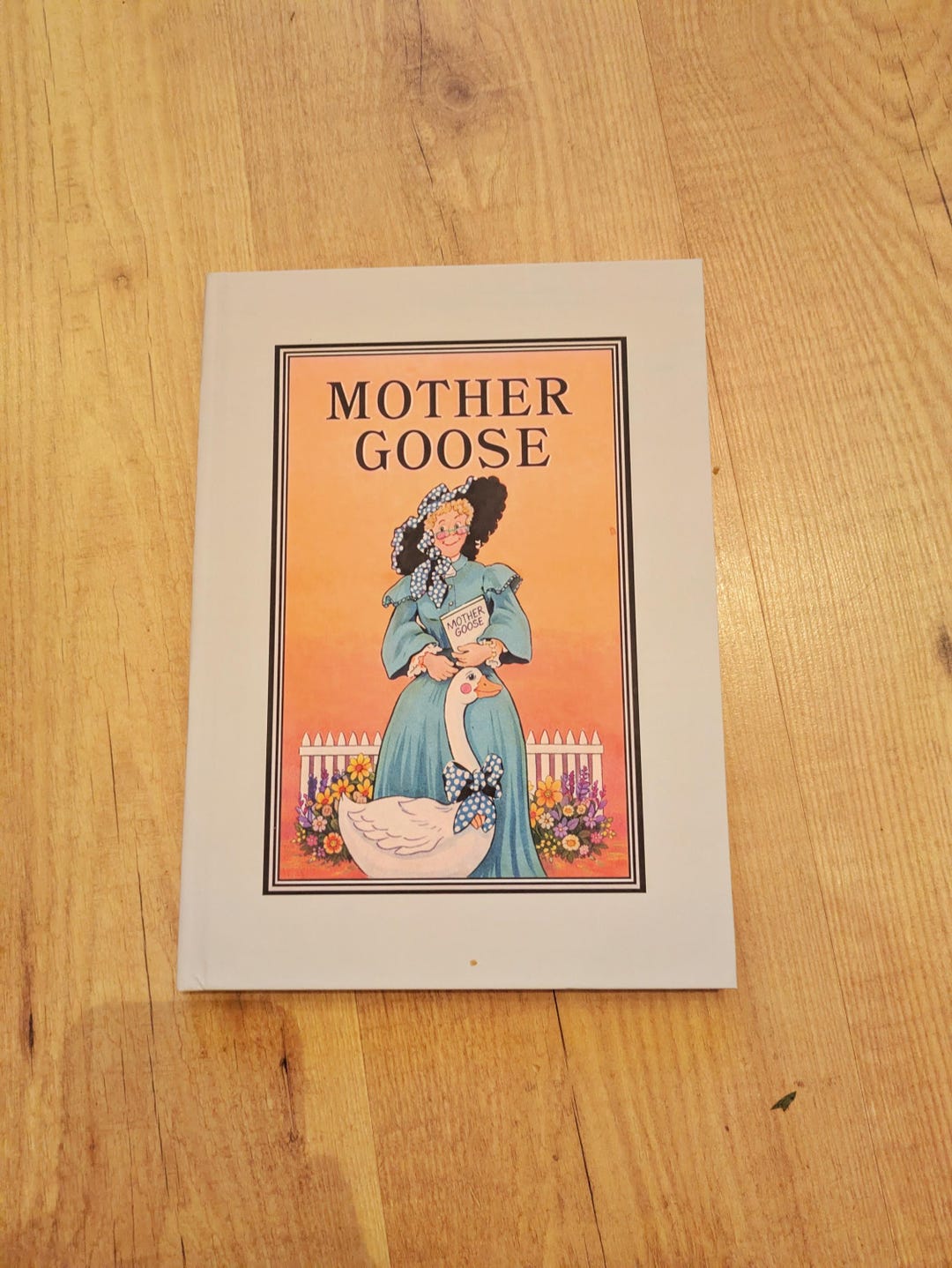 Barney Mother Goose Book Replica | 90s TV Prop, Display Gift - Etsy